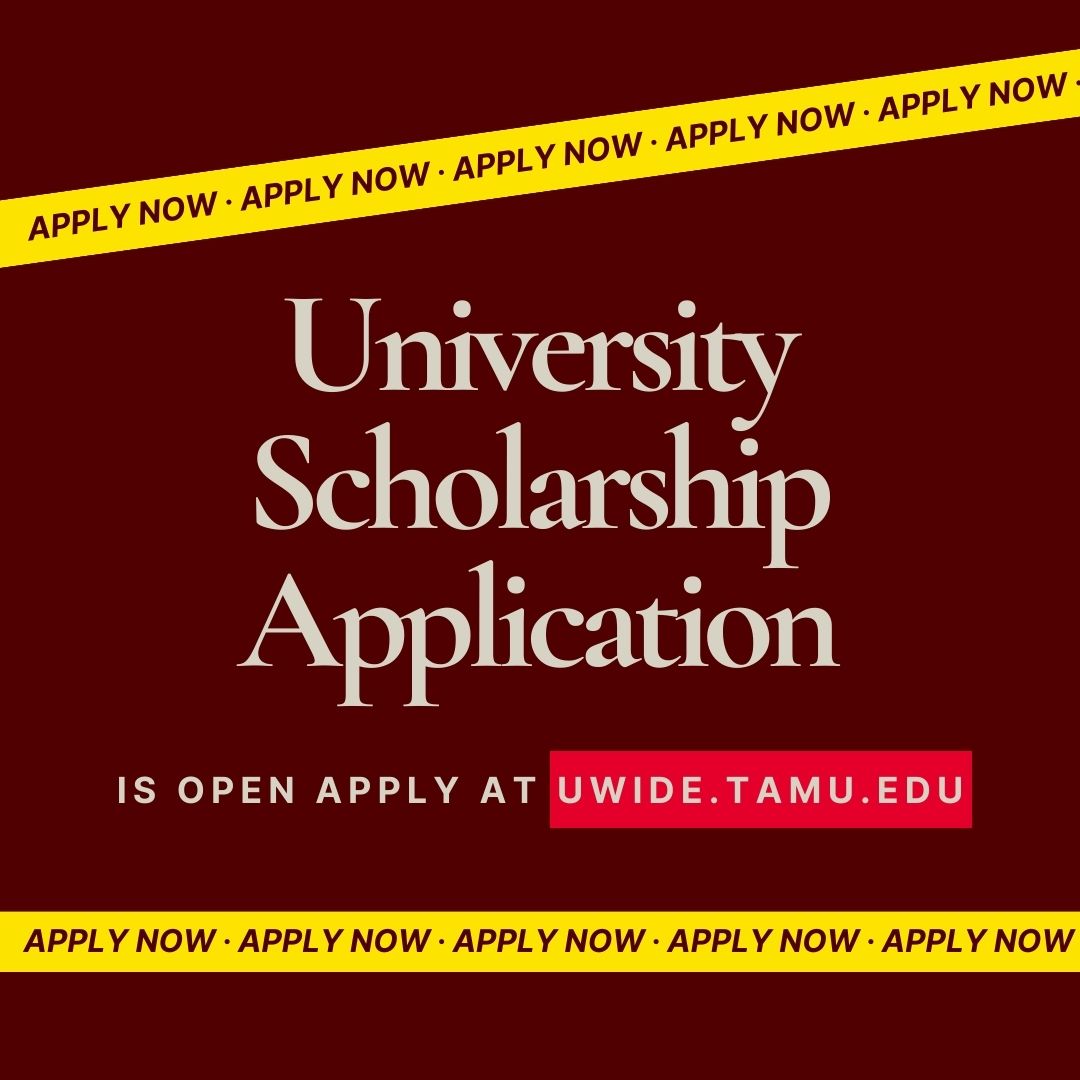 University Scholarship | The Aggie Parent & Family Connection