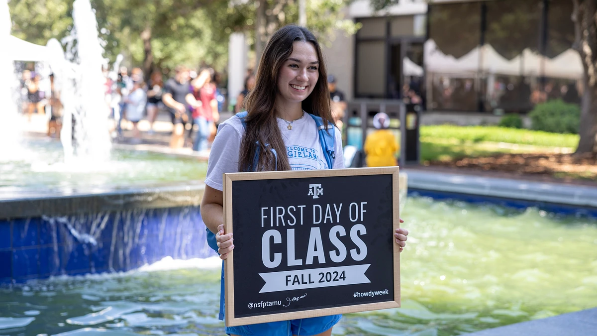 First Day of Class Photos | The Aggie Parent & Family Connection
